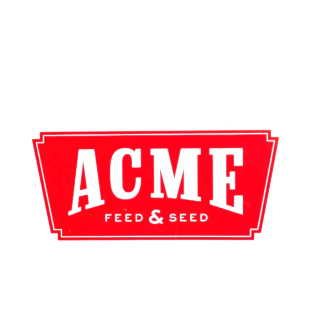 ACME Bumper Sticker-Nashville, TN Stickers- Red & White – Acme Farm Store